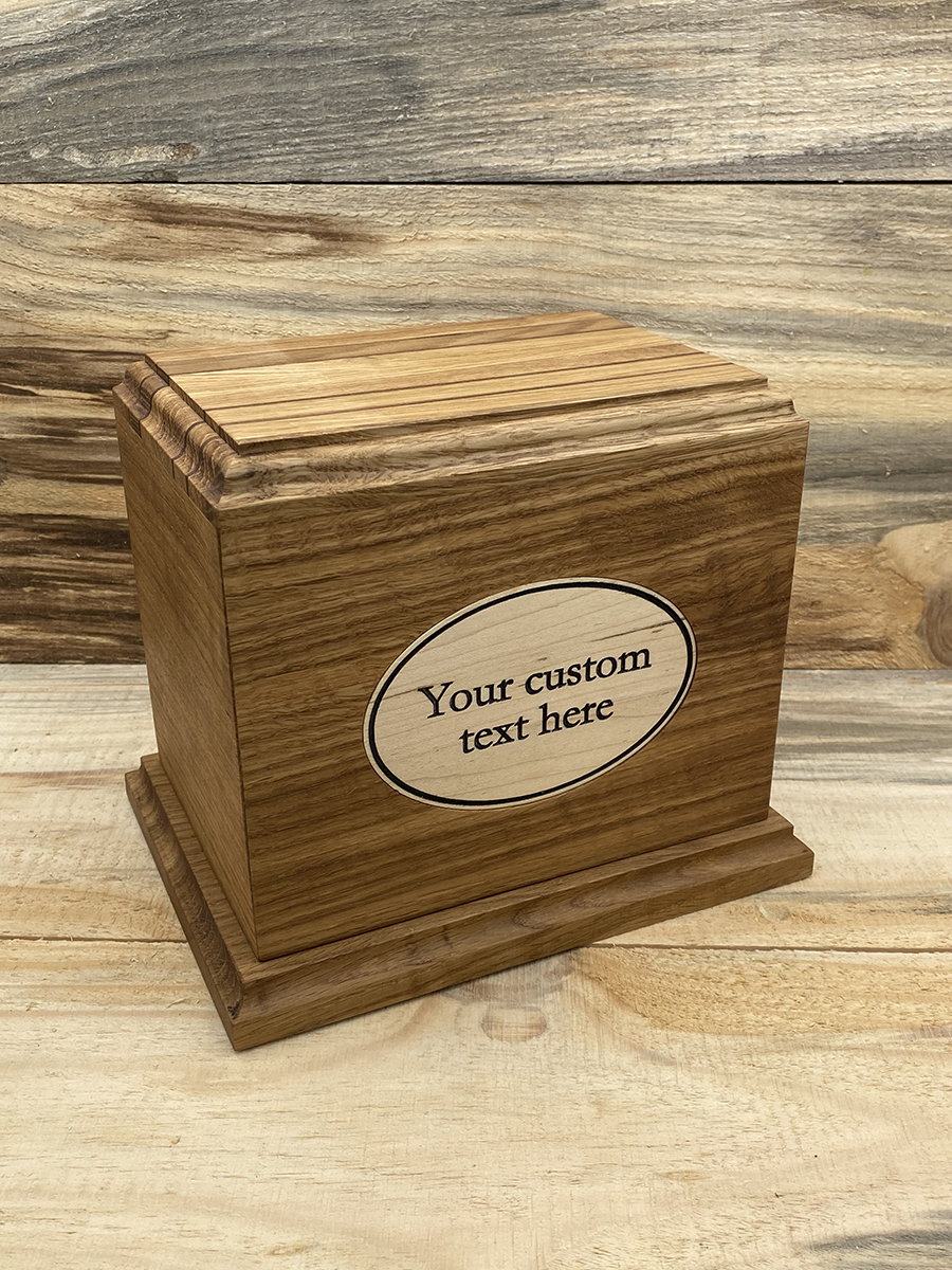 Large Oak Urn | creekwoodacresmn.com